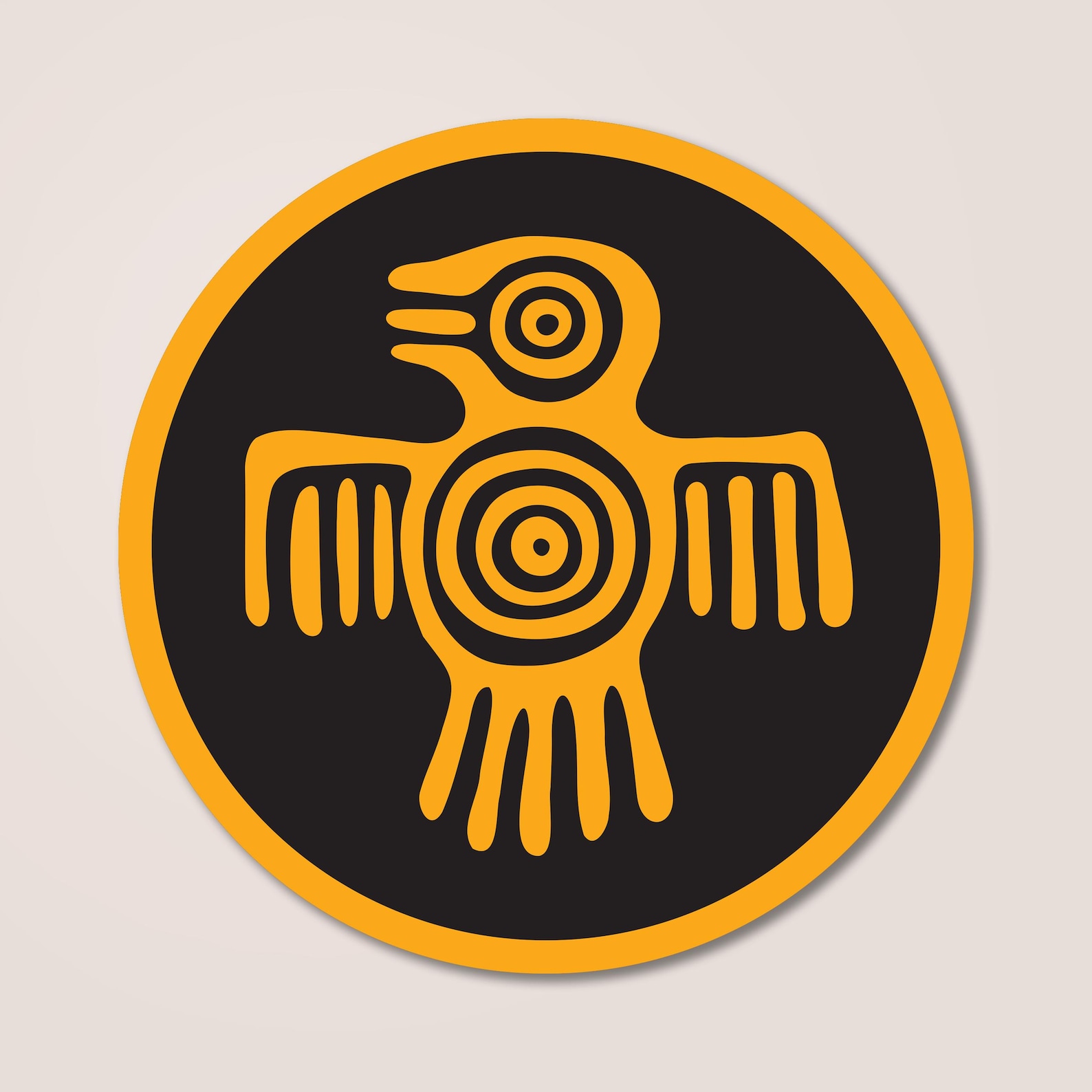 Aztec Spirit Bird Symbol - Etsy