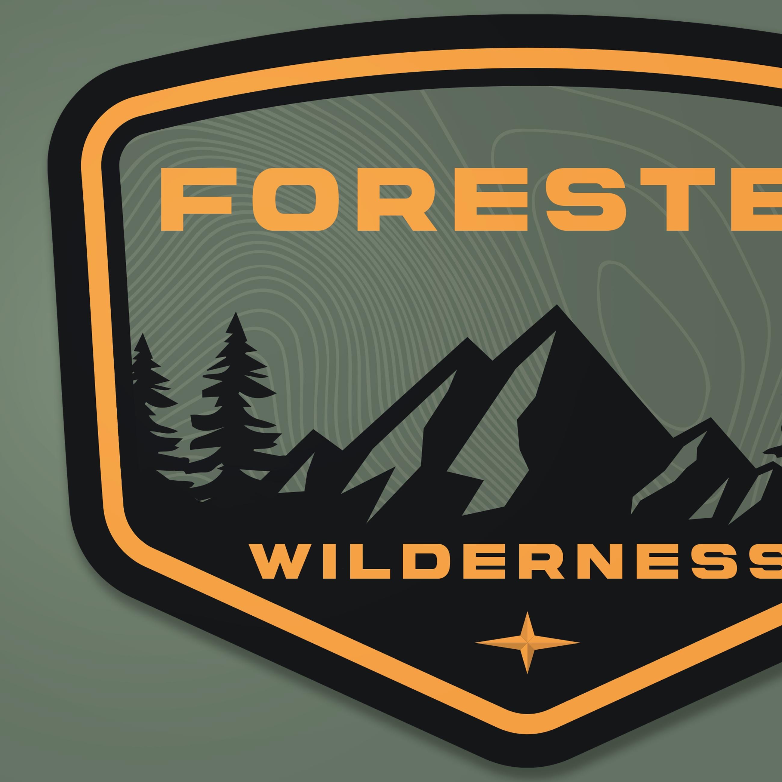 Subaru Forester Badge Sticker Vinyl Wilderness - Etsy