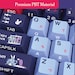 Rabbit Hole Miku Blue PBT Keycaps | Dye Sublimation Anime Key Cap Set ...