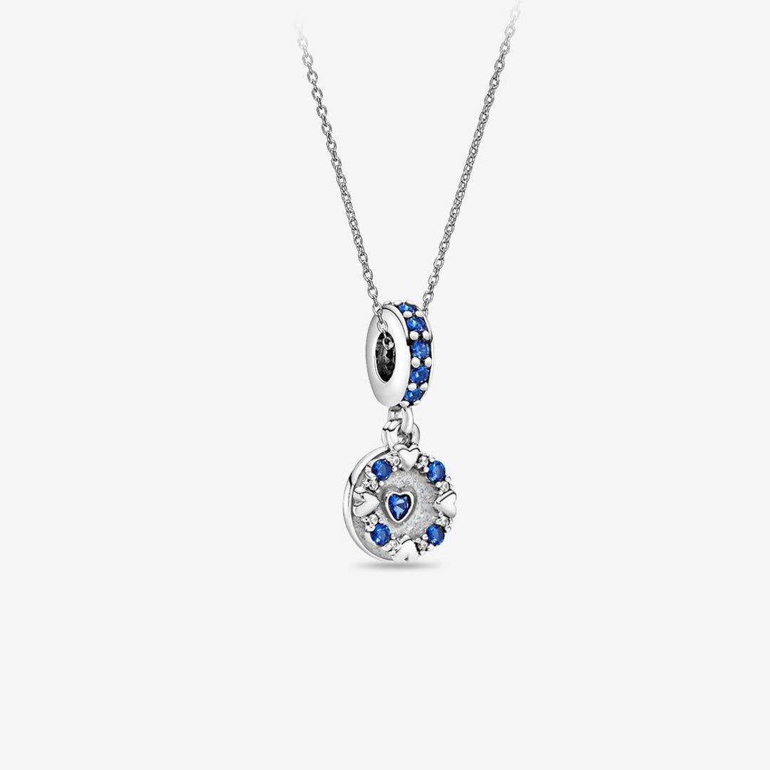 New Collana Pandora S925 Silver Brilliant Heart Necklace - Etsy