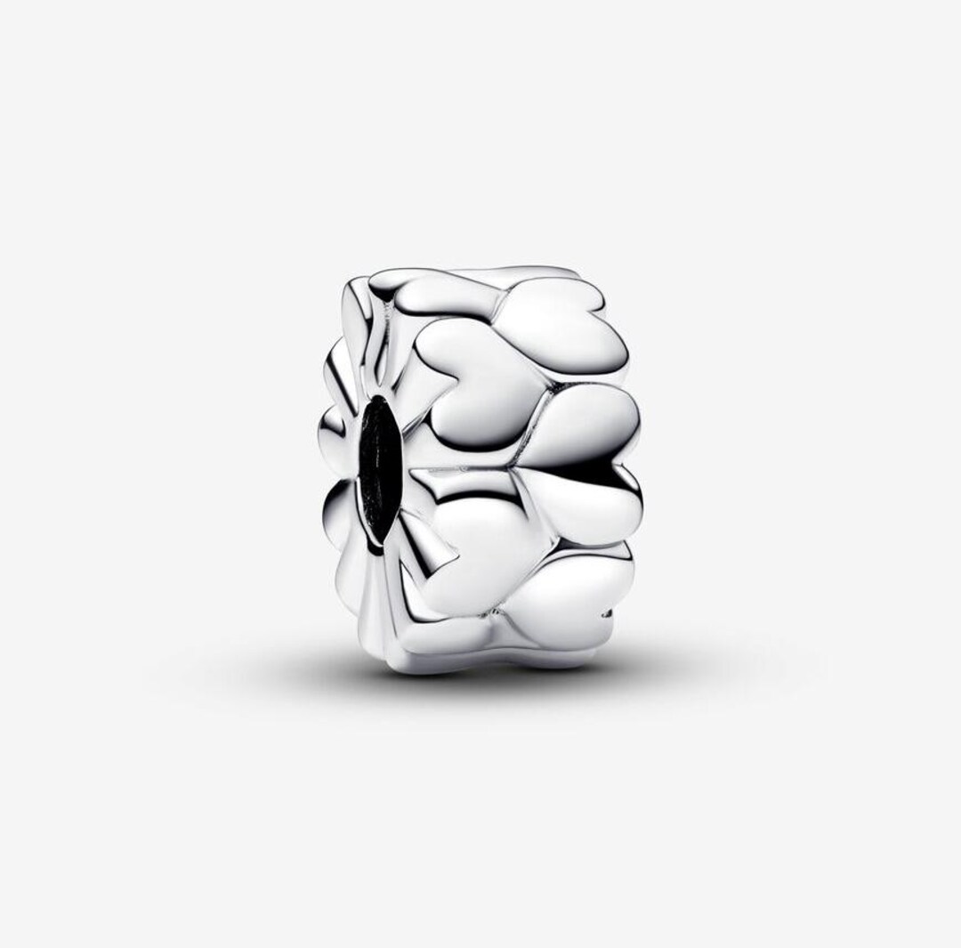 Pandora Heart Pattern Clip Charm Ale S925 - Etsy