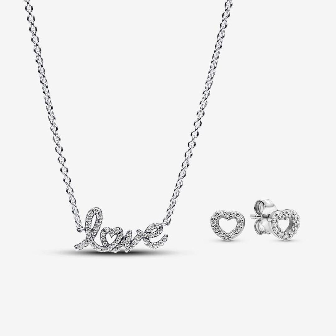 Pandora Handwritten Love Jewellery Gift Set-45cm - Etsy