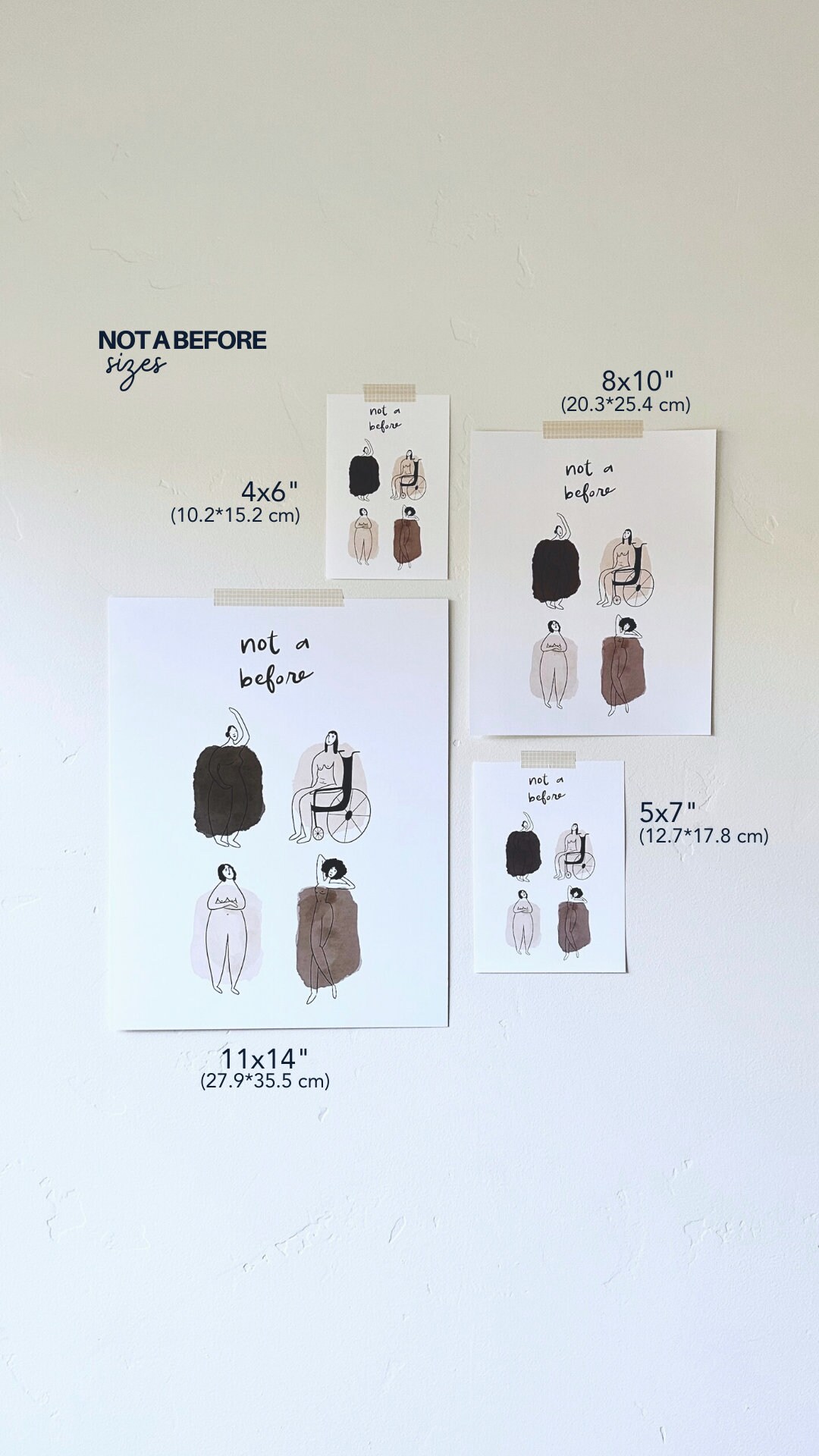 Body Positivity Art | Housewarming Gift | Female Empowerment - Etsy