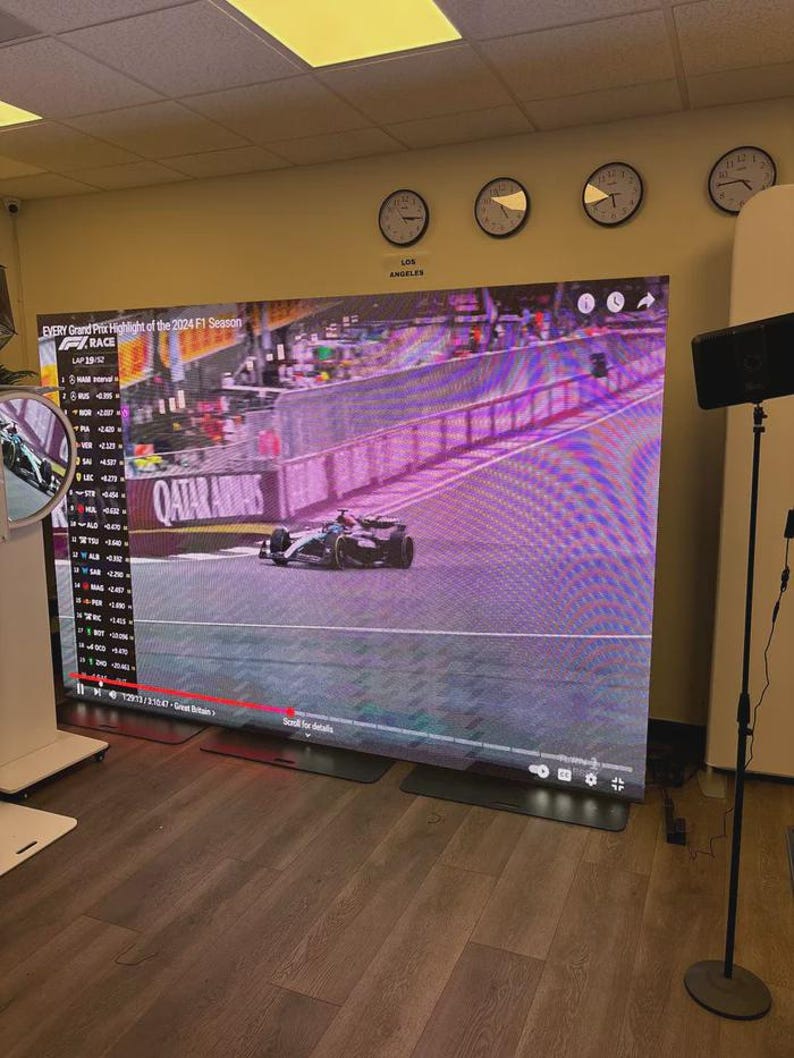 P3.91 LED Indoor Video Wall – 9.8ft X 6.5ft | 12 Panels | Novastar ...