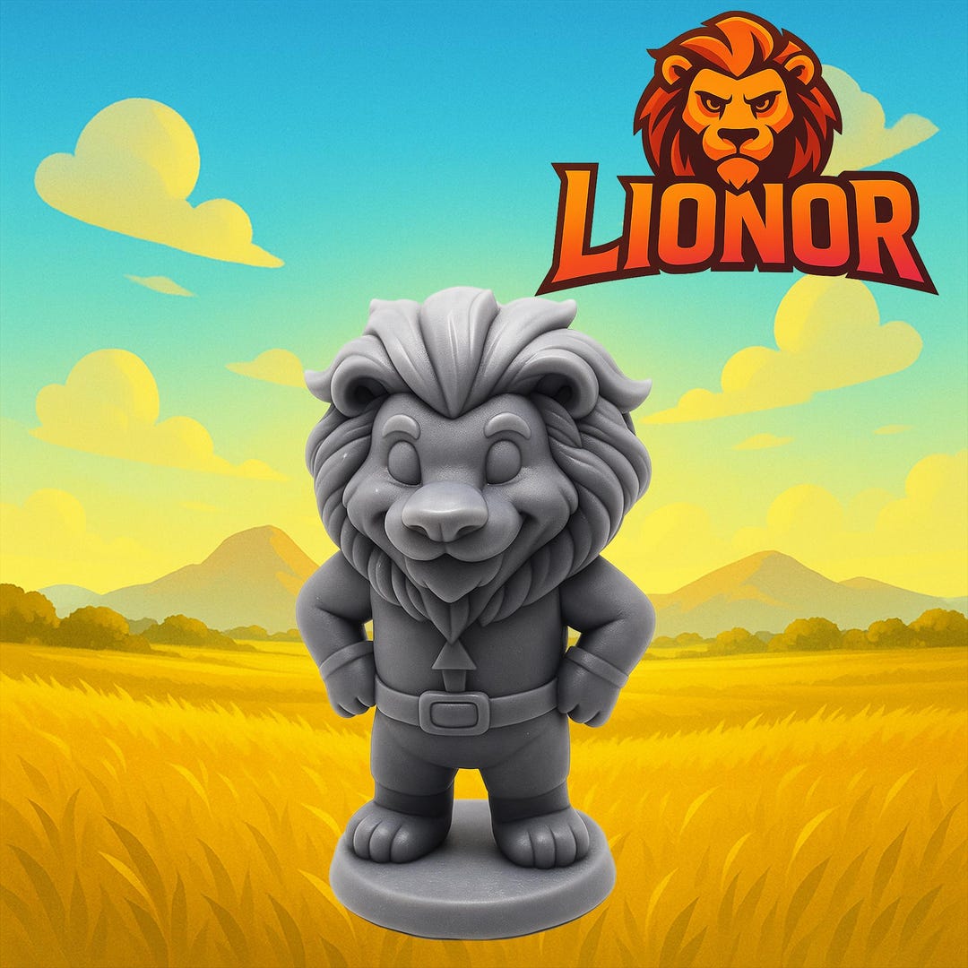 Lionor – Lion Animal League - Printable STL Files - Etsy Australia