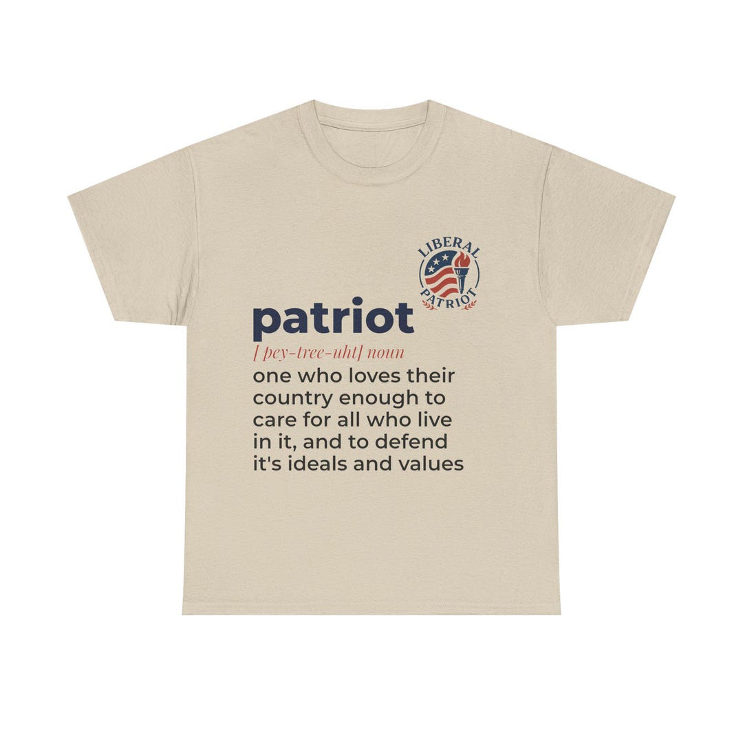 Patriot Definition T Shirt - Etsy