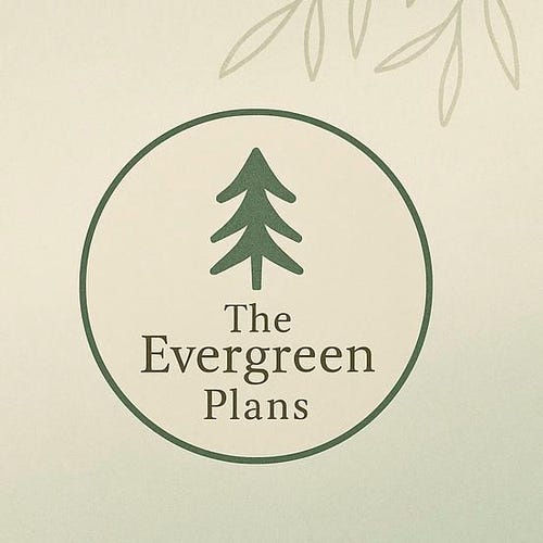 TheEvergreenPlans - Etsy