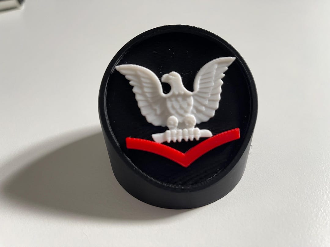 3D Printed Desk Decoration- Navy Crow Petty Officer 3rd Class - Etsy