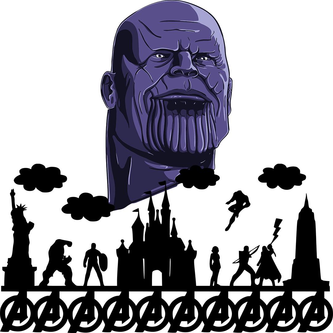 Avengers SVG Bundle: Infinity Gauntlet, Clipart Designs (digital Files ...