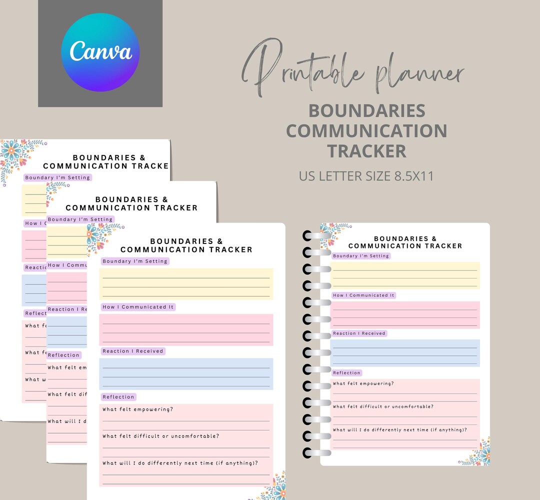 Therapy Cards, Boundary Setting Flashcards, Healthy Boundaries ...