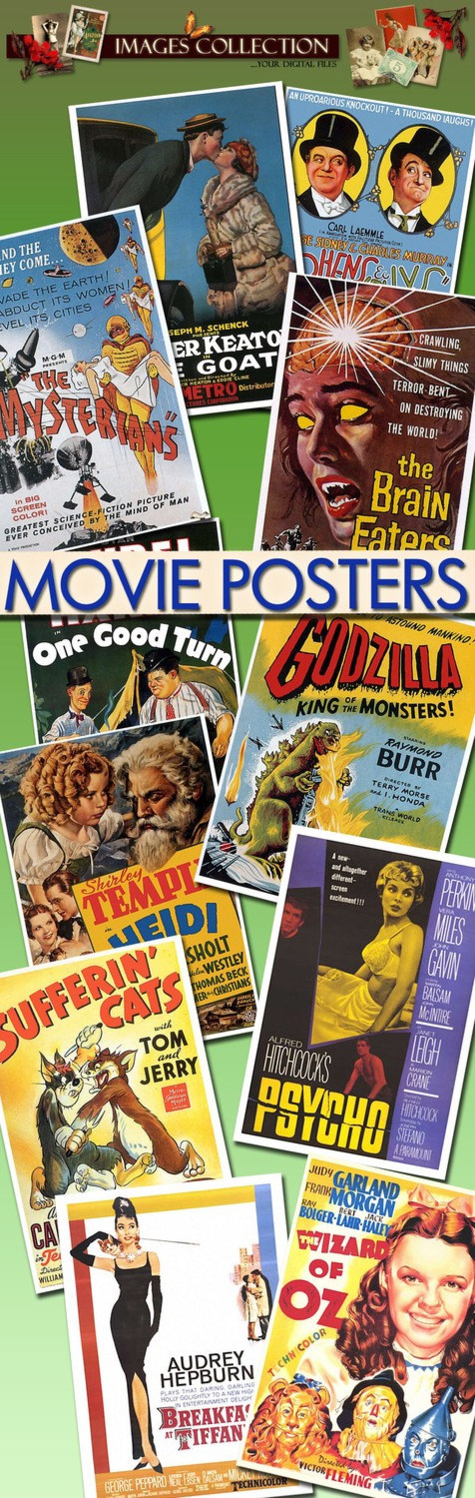 Digital Download Movie Posters - Part 1 / Images Printable for Journal ...