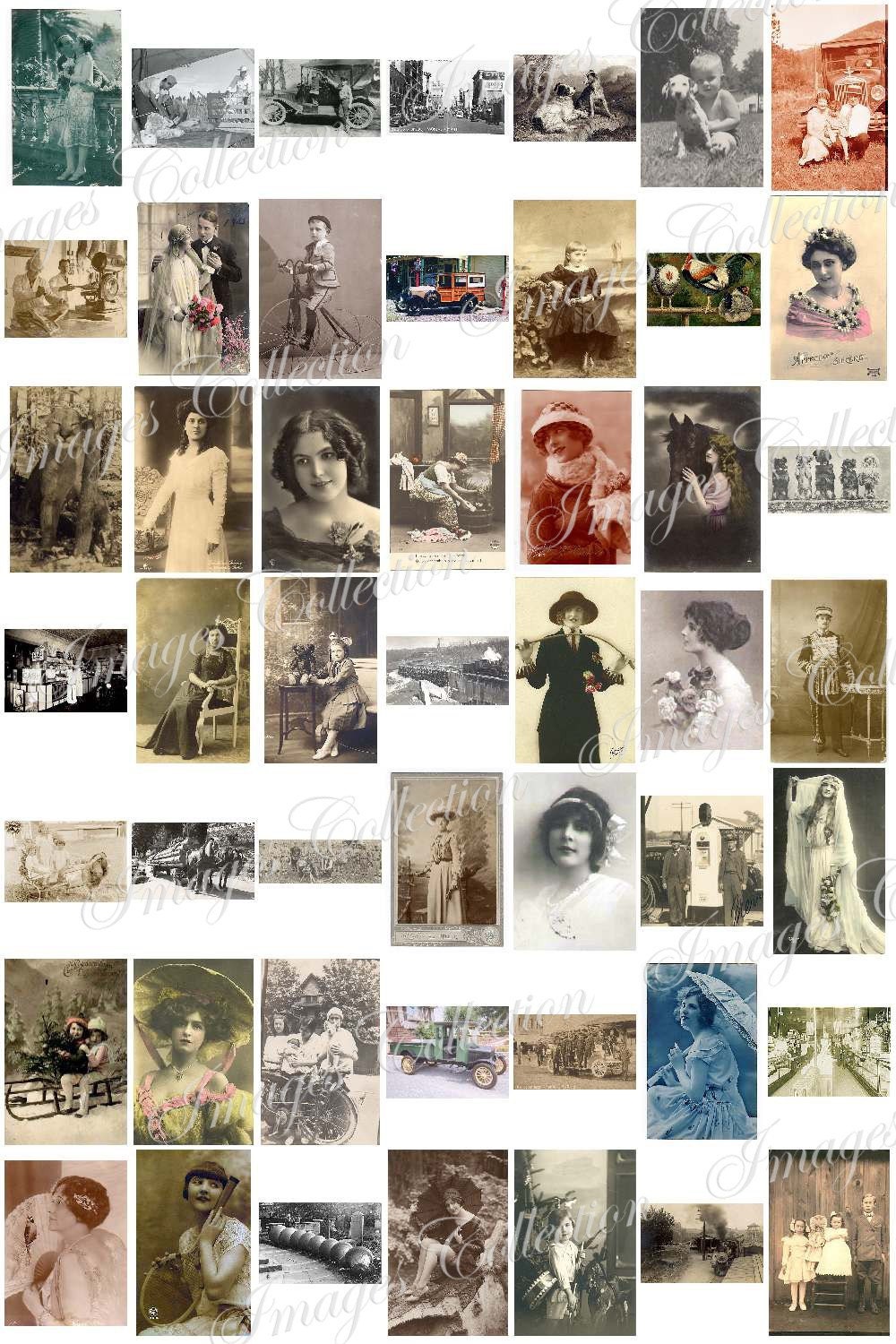 Digital Collection Distressed Photos / Digital Download Junk - Etsy