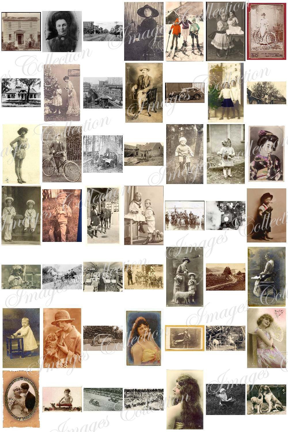 Digital Collection Distressed Photos / Digital Download Junk - Etsy