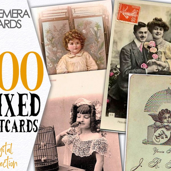 Victorian New Year's Cards - Etsy