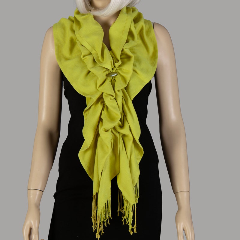 Lime Scarf - Etsy UK