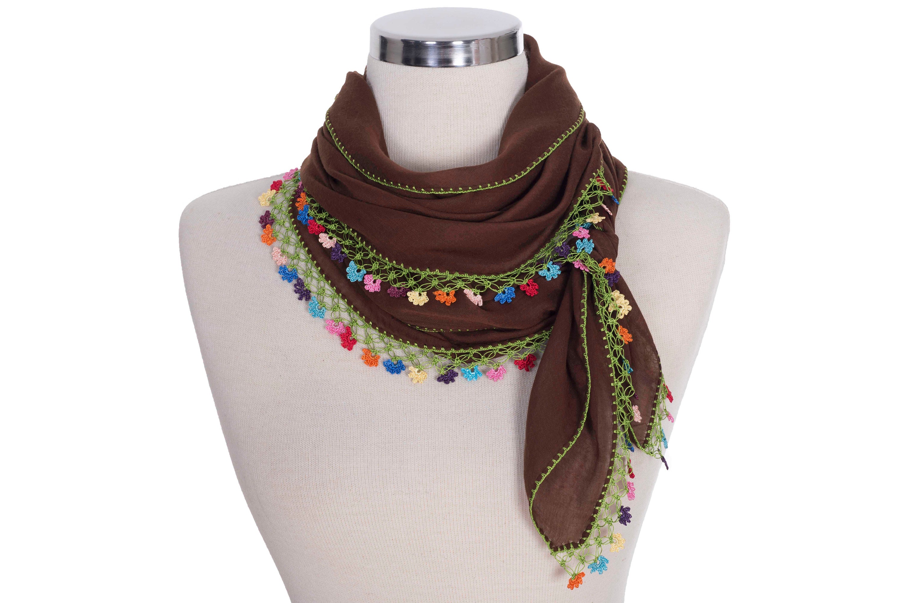 Oya Scarf Turkish Oya Scarf Summer Scarf | Etsy