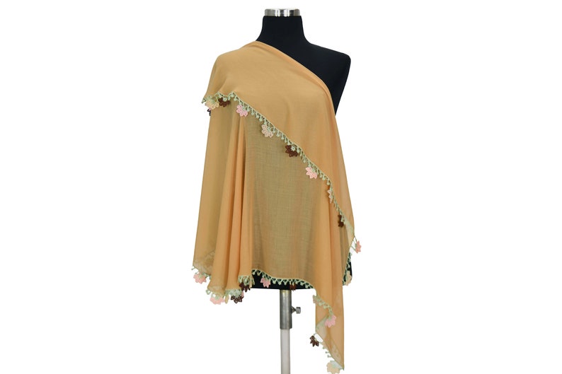 Woman Summer Scarf Turkish Oya Scarf Hand Crocheted Lace - Etsy