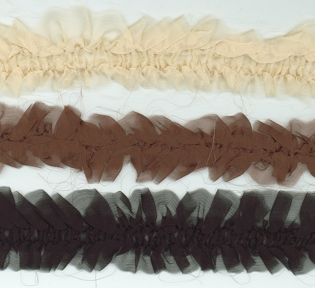Silk Ruffle Trim - Etsy