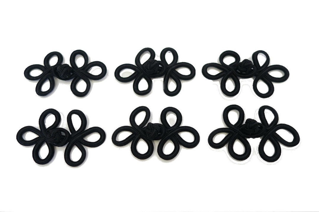 Black Chinese Frog Closure - Etsy