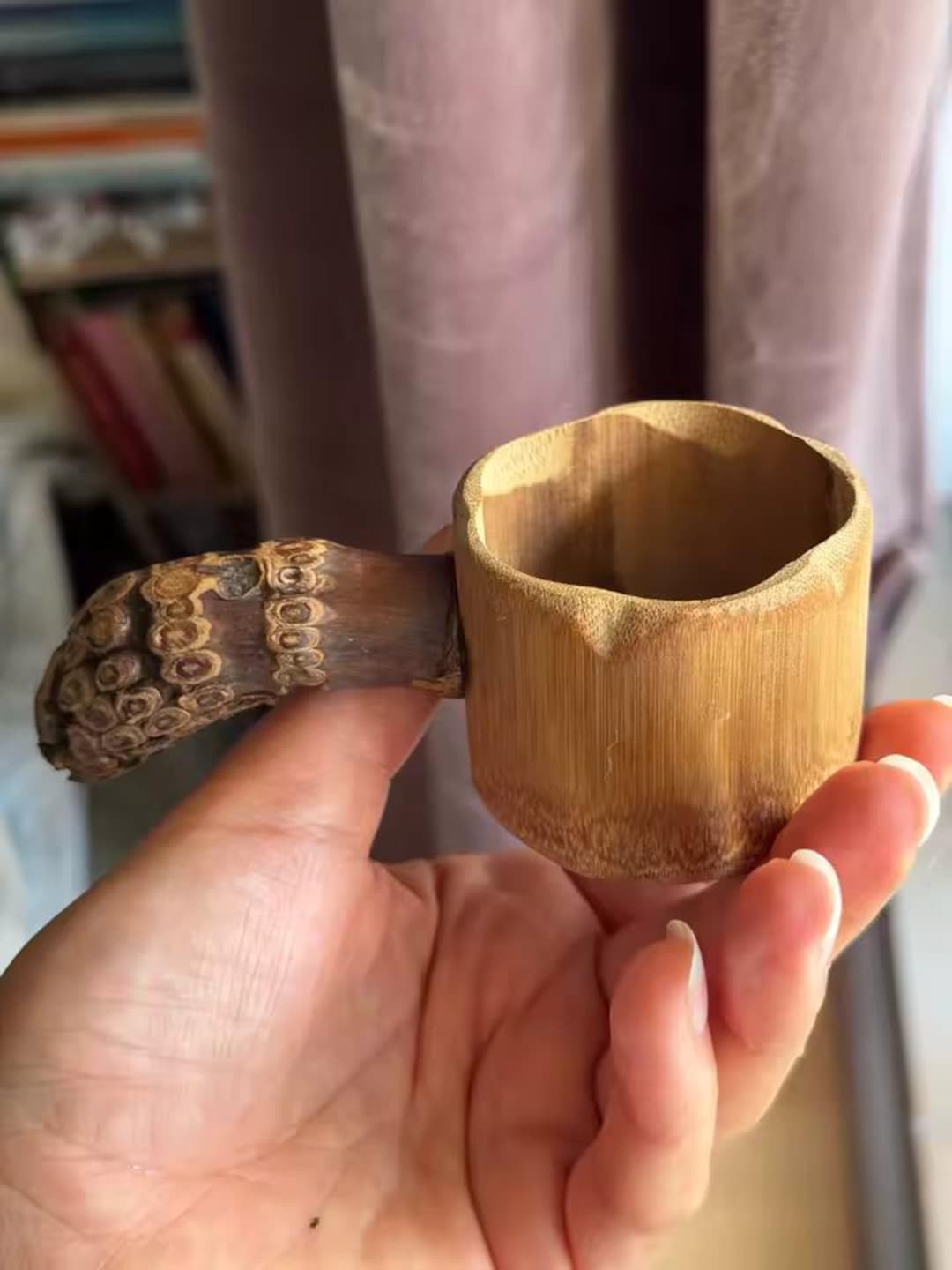Handcrafted Bamboo Tea Strainer – Natural Wood Infuser - Bamboo Tea ...