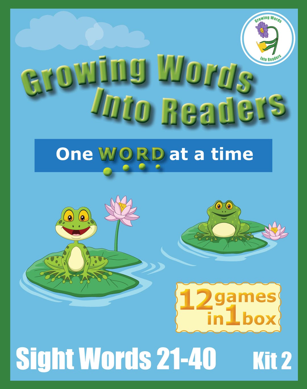 Kit 2 - Sight Word/high Frequency Word Games for Beginning Readers - Etsy