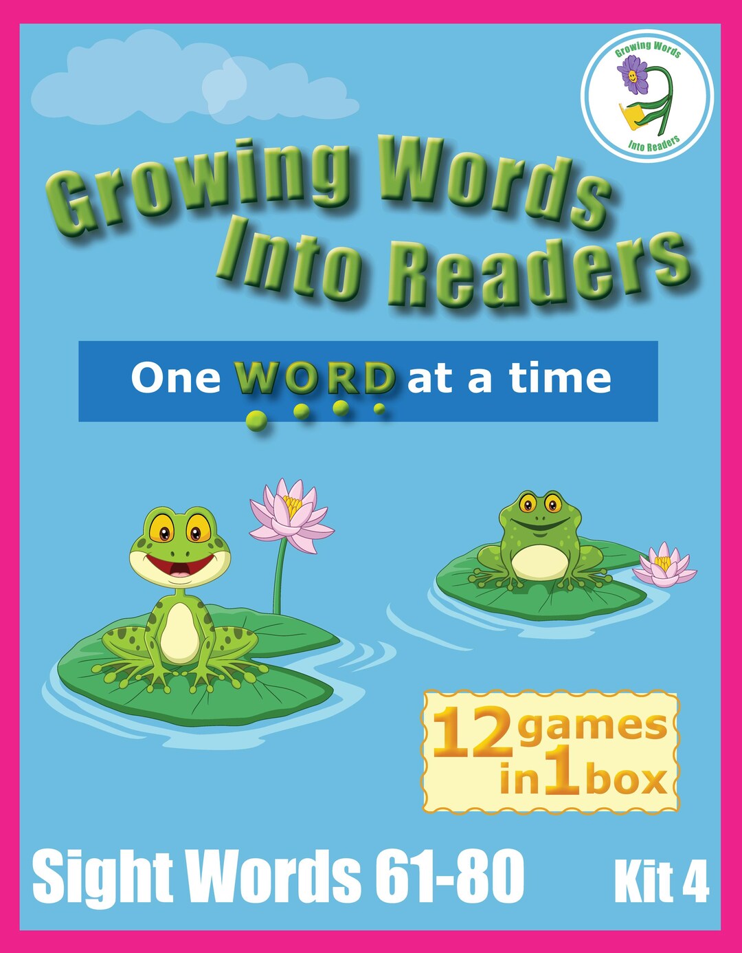 Kit 4 - Sight Word/high Frequency Word Games for Beginning Readers - Etsy