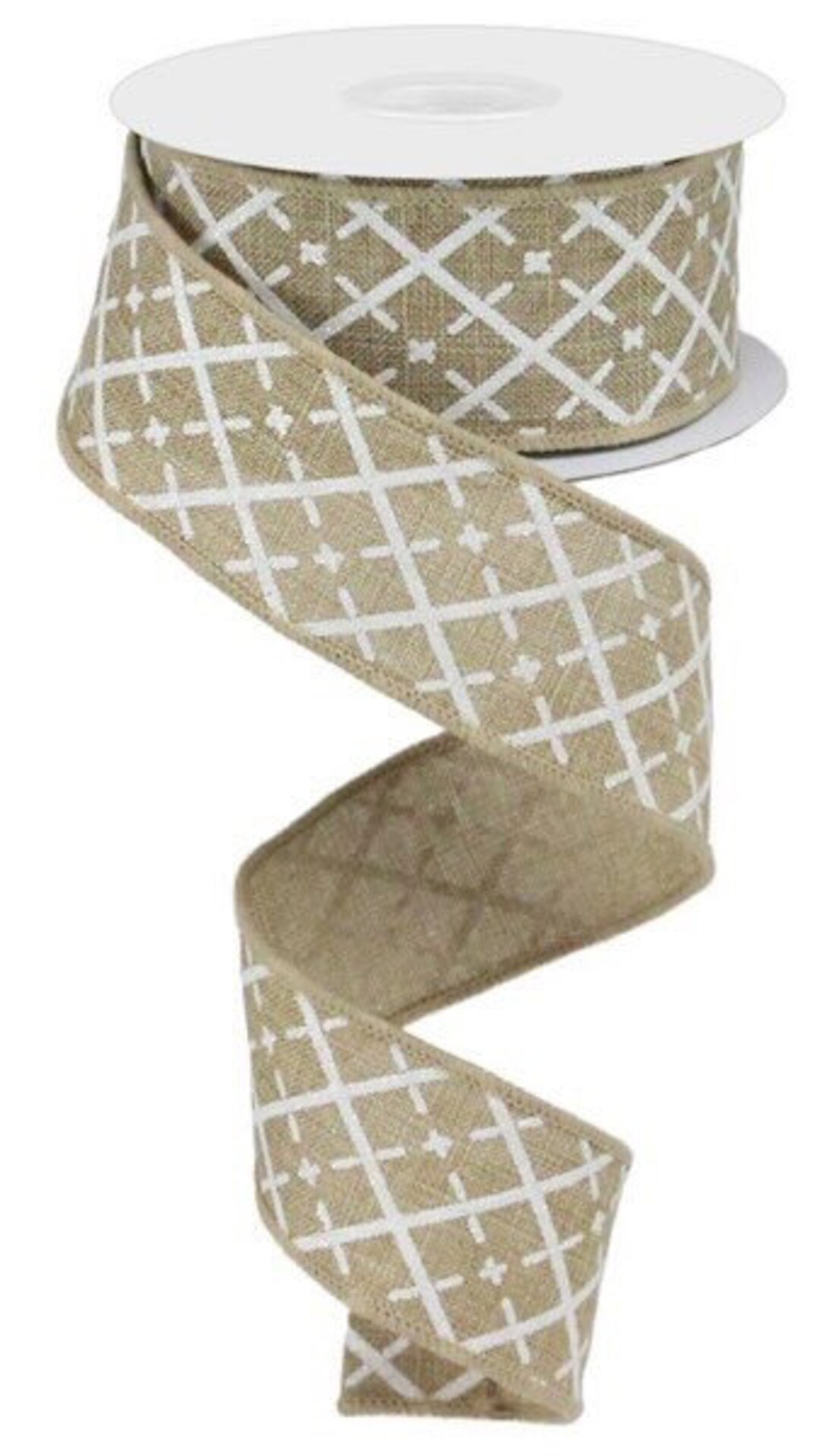 Tan Ribbon, Plaid Ribbon, Argyle Ribbon, Glitter Ribbon, Burlap Ribbon ...