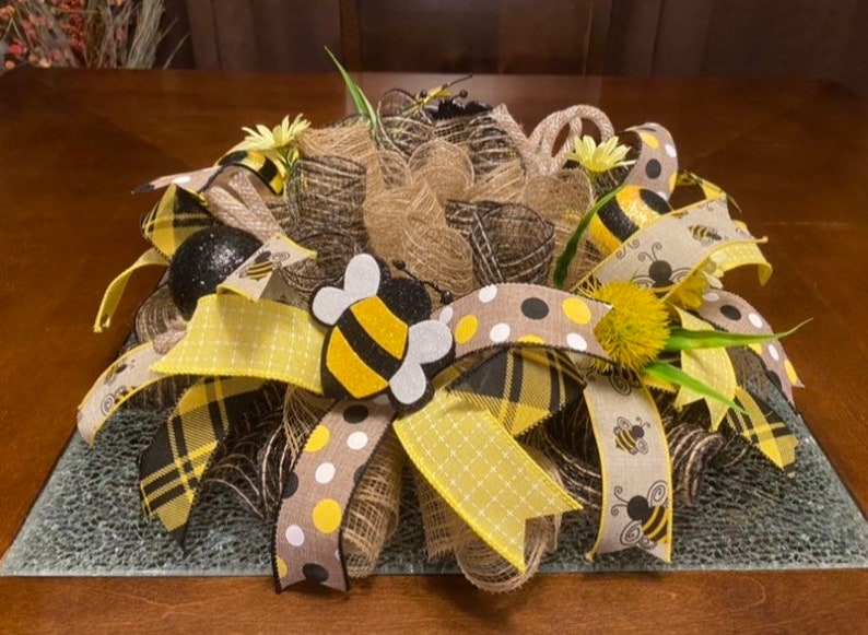 Bee Centerpiece Spring Centerpiece Summer Centerpiece - Etsy