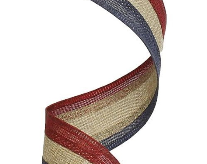 Patriotic Ribbon, American Flag Ribbon, Star and Stripes Ribbon, USA ...