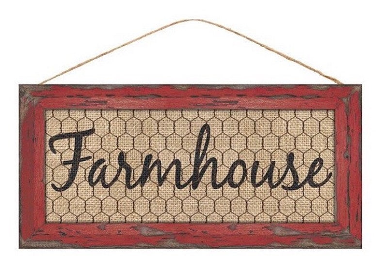 Farmhouse Sign Welcome Sign Chicken Wire Sign Rustic Sign - Etsy