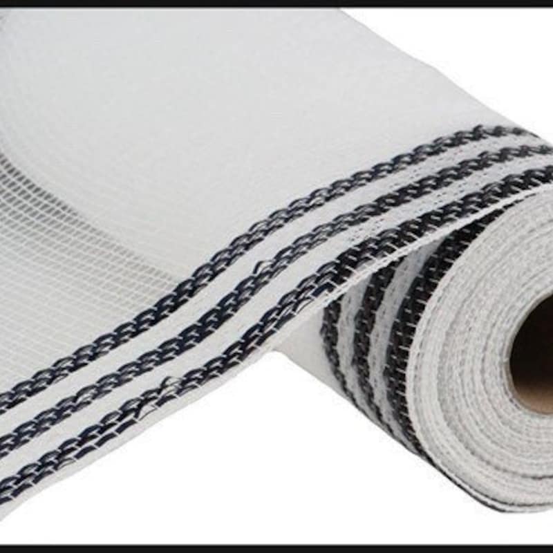 White Deco Mesh - Etsy