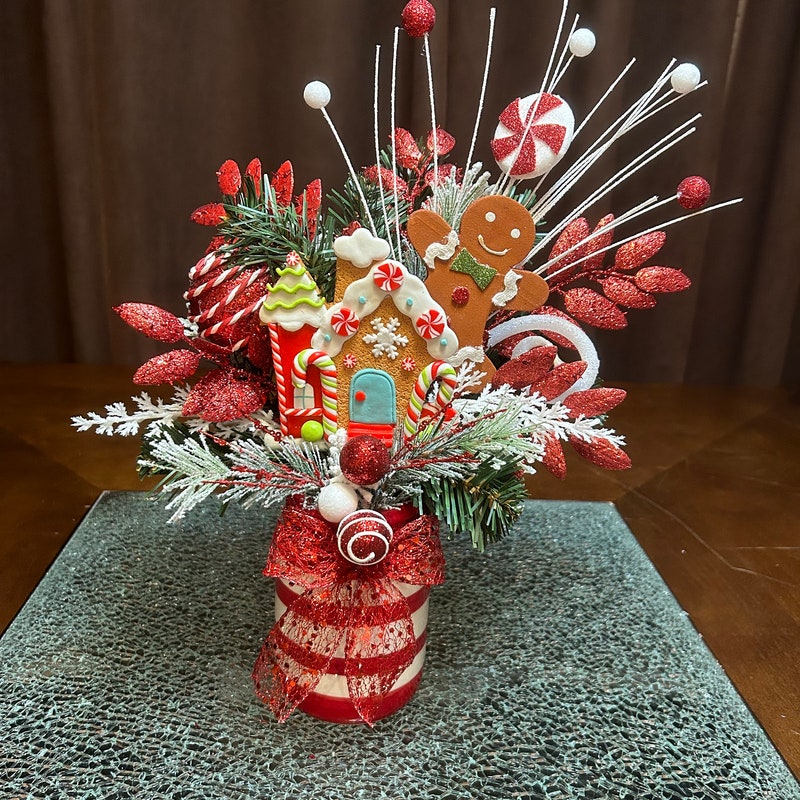 Gingerbread Floral Centerpiece - Etsy
