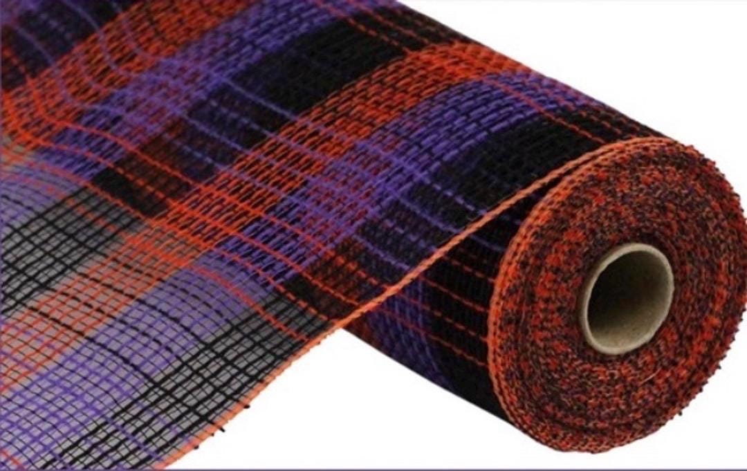 Poly Burlap Mesh, Plaid Mesh, Purple Mesh, Black Mesh, Orange Mesh ...