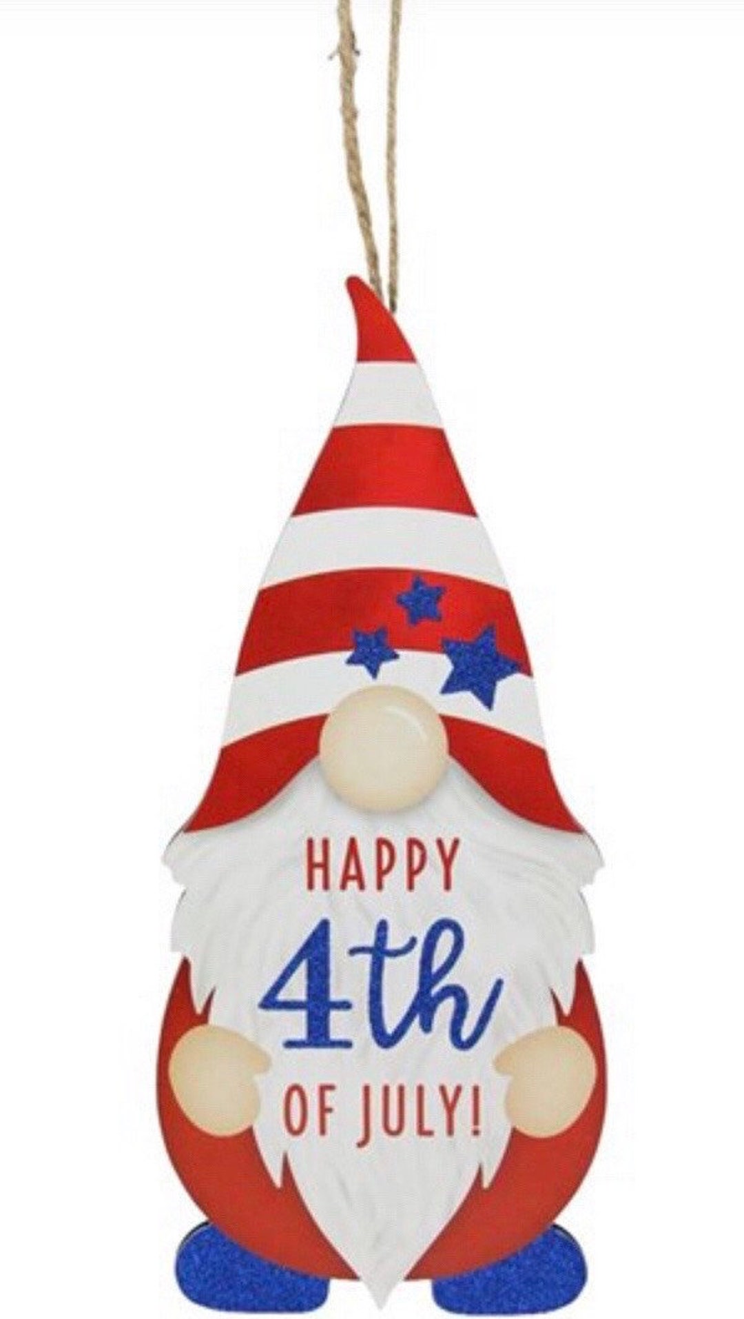 Patriotic Sign, 4th of July Sign, Happy 4th of July Sign, Gnome Sign ...