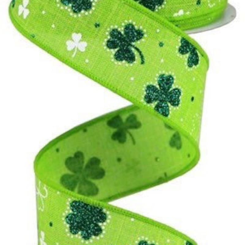 Shamrock Ribbon - Etsy