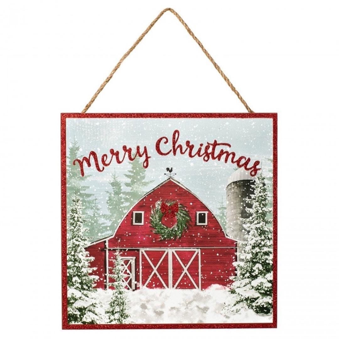 Christmas Sign, Merry Christmas Sign, Barn Sign, Rustic Sign, Christmas ...