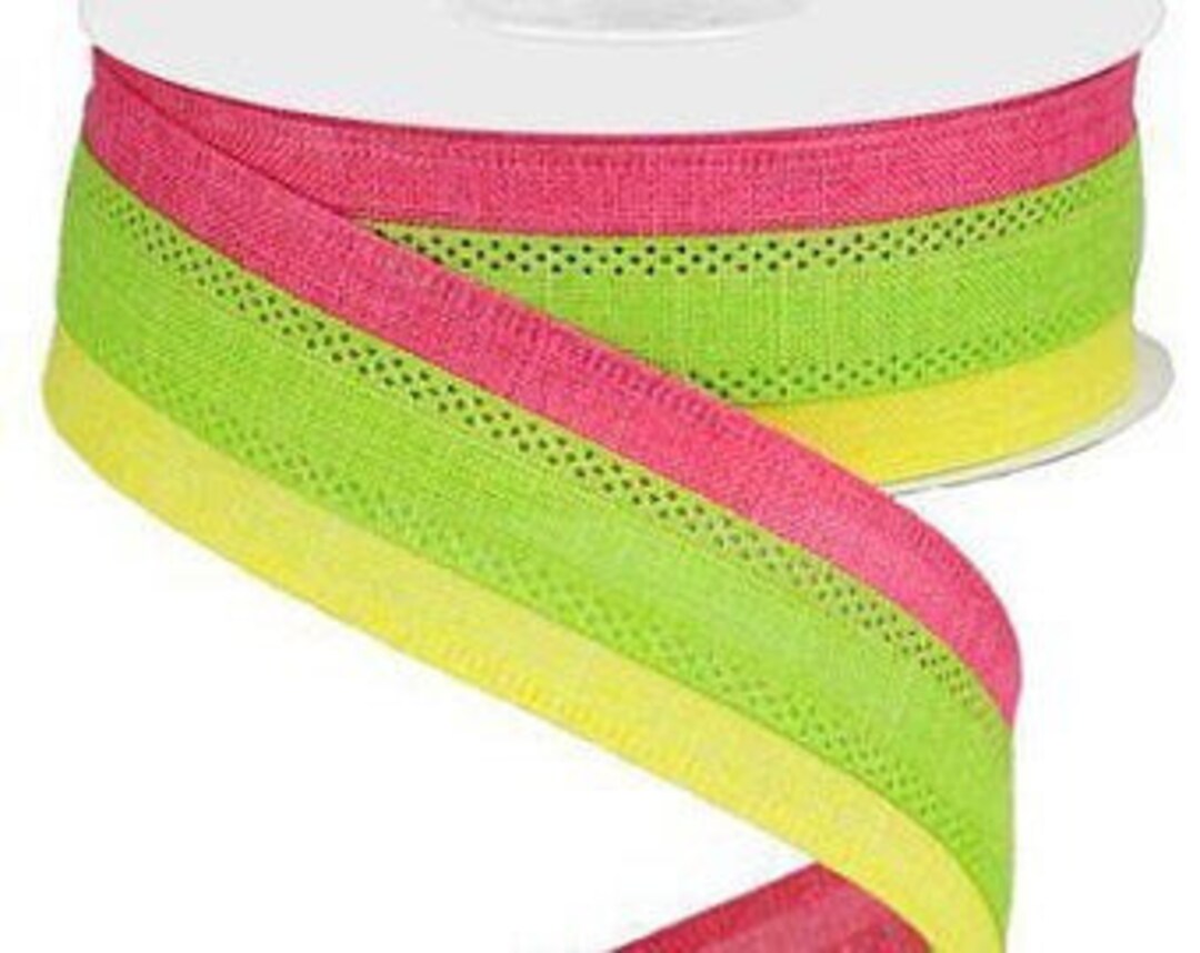Pink Ribbon, Stripe Ribbon, Green Ribbon, Yellow Ribbon, Spring Ribbon ...