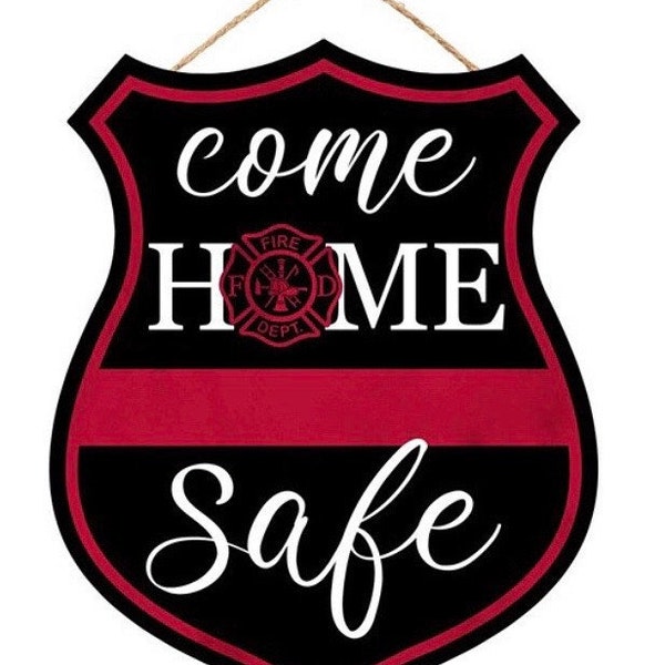 Firefighter Sign - Etsy