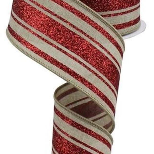 Farmhouse Christmas Ribbon - Etsy