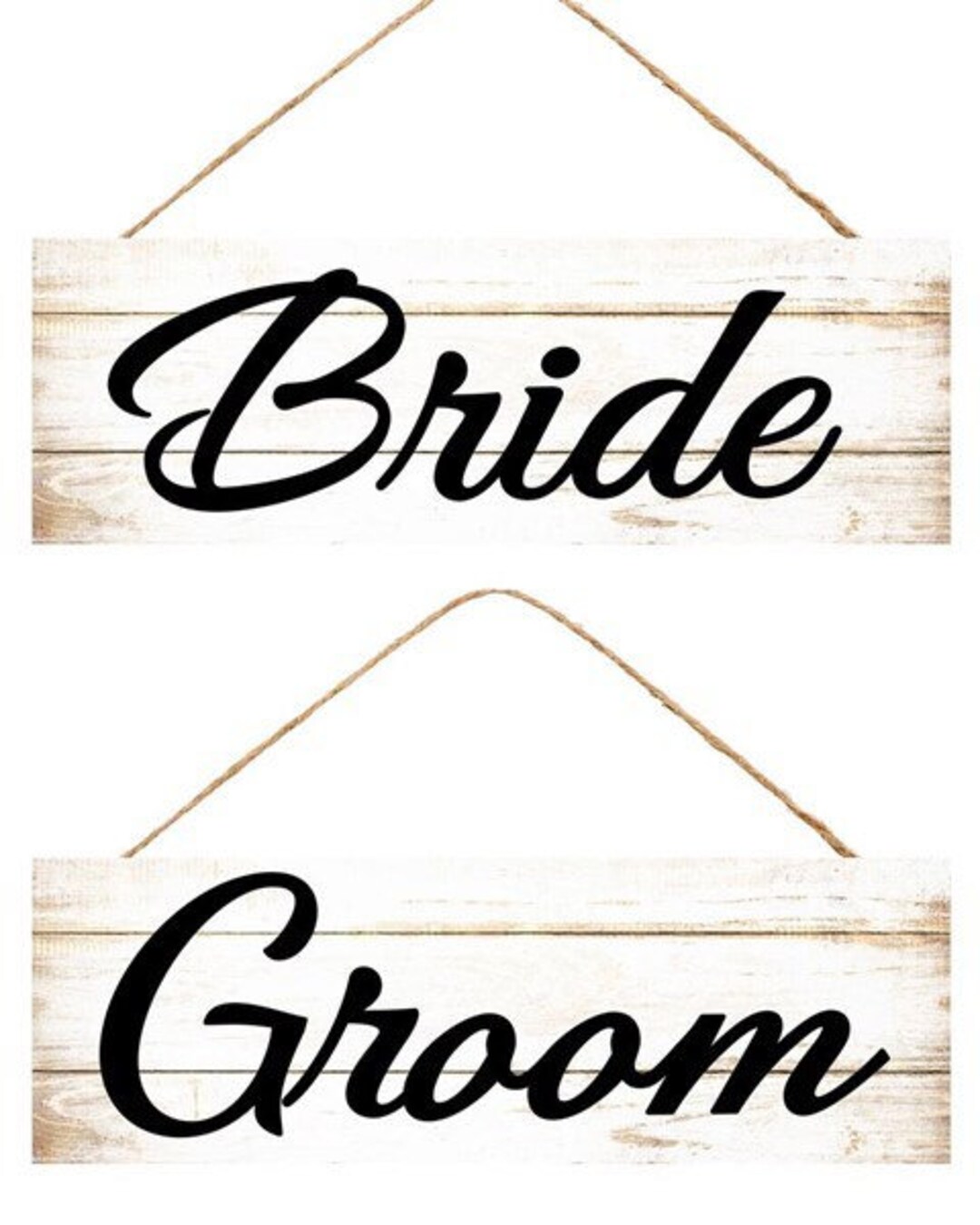 Wedding Sign, Bride & Groom Sign, Bride Wreath Sign, Groom Wreath Sign ...
