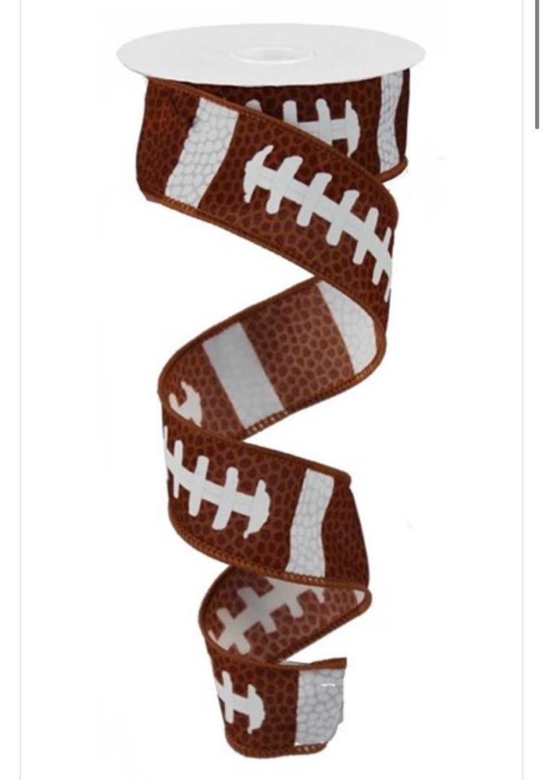 Football Ribbon, Football Laces Ribbon, Brown Ribbon, Sports Ribbon ...