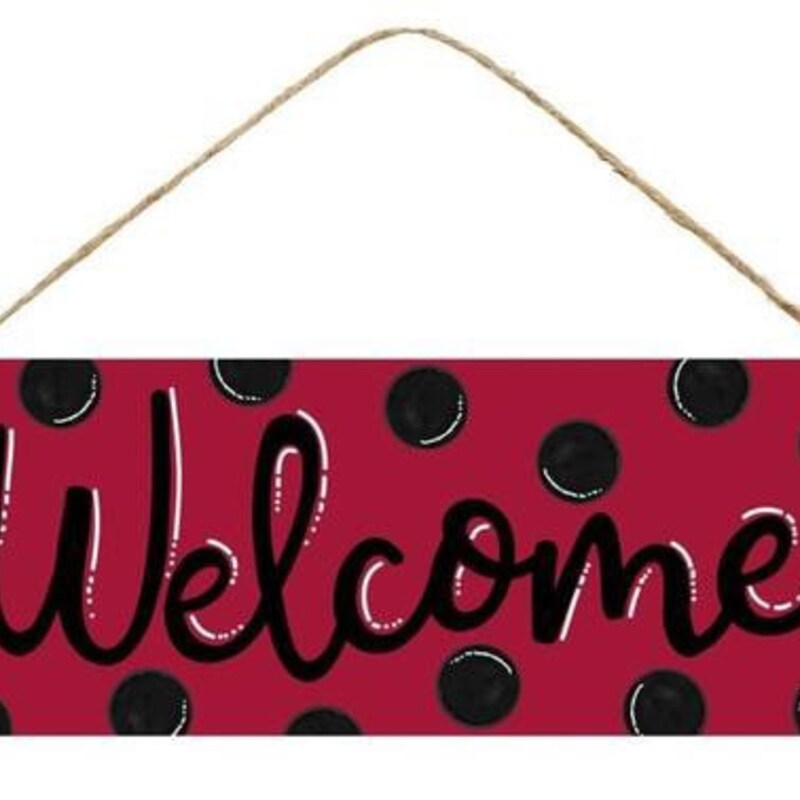 Polka Dot Sign - Etsy