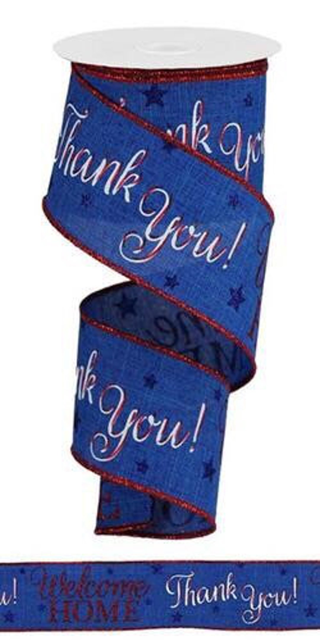 Patriotic Ribbon, USA Ribbon, Thank You Ribbon, Welcome Home Ribbon ...
