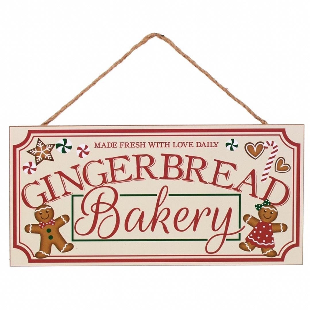 Christmas Sign, Gingerbread Sign, Gingerbread Man Sign, Bakery Sign ...