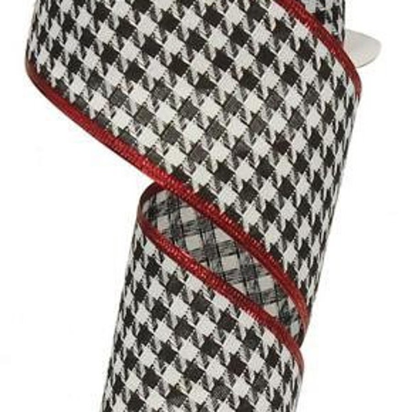 Houndstooth Ribbon - Etsy