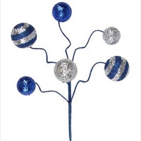 Peppermint Swirl Christmas Ball Ornaments Wreath - Etsy