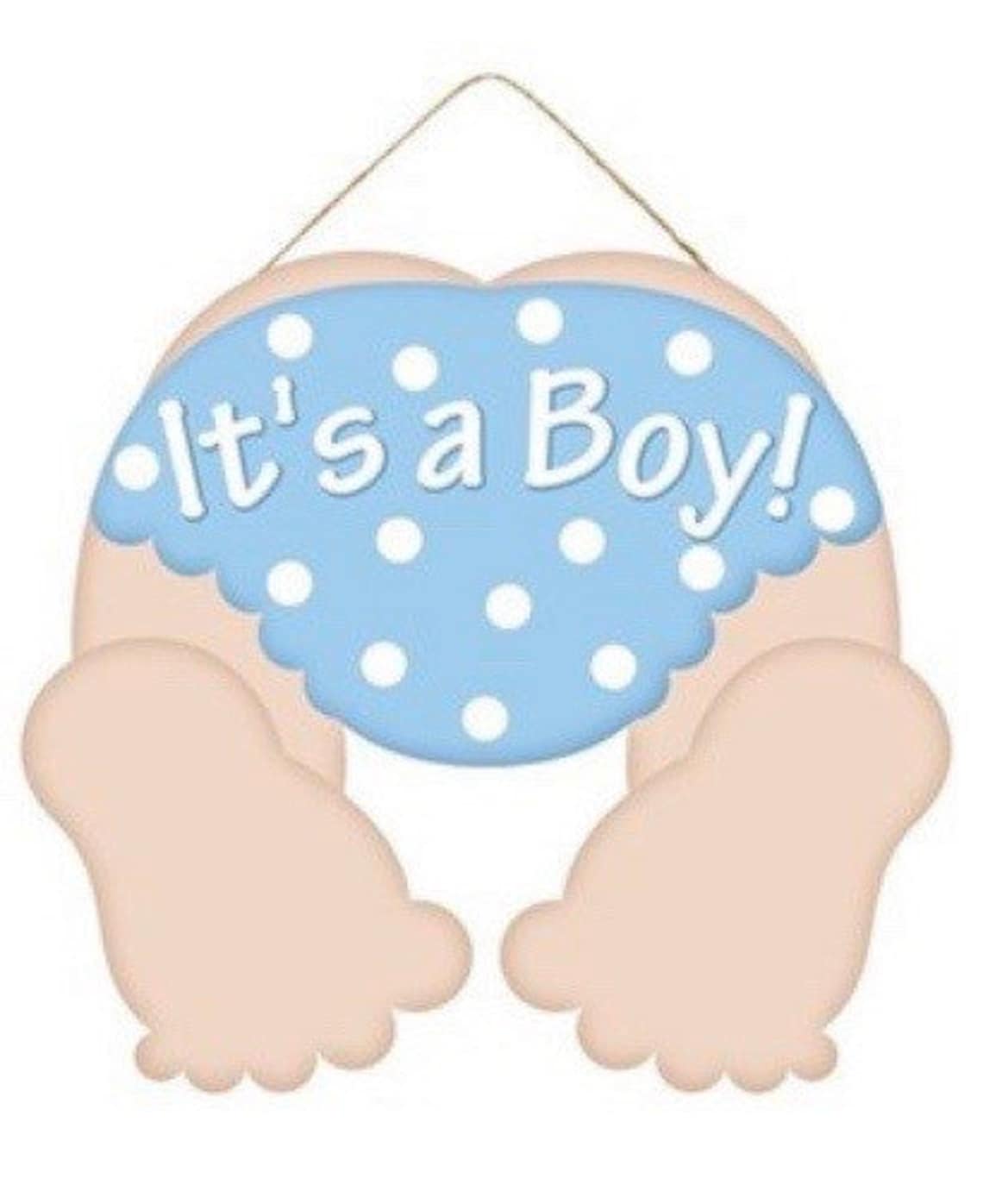 Its a Boy Sign Baby Sign Blue Sign Baby Bottom Sign Blue - Etsy