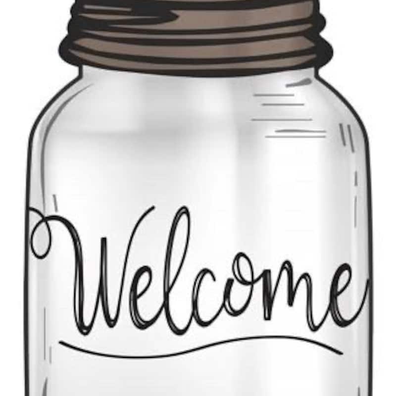 Mason Jar Sign - Etsy