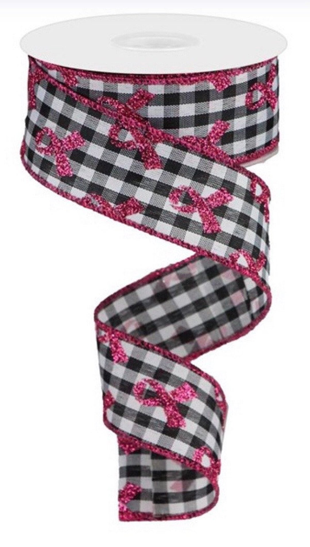 Cancer Ribbon Pink Ribbon Breast Cancer Ribbon Glitter - Etsy