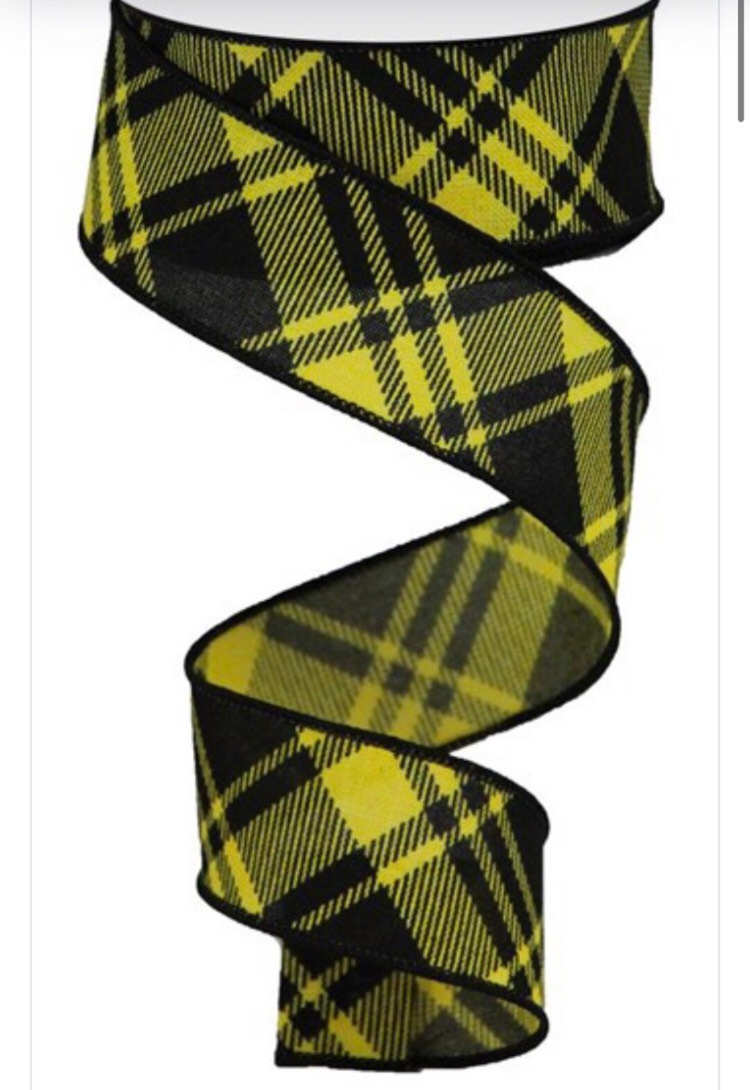 Yellow Ribbon, Black Ribbon, Plaid Ribbon, Burlap Ribbon, Wired Ribbon ...